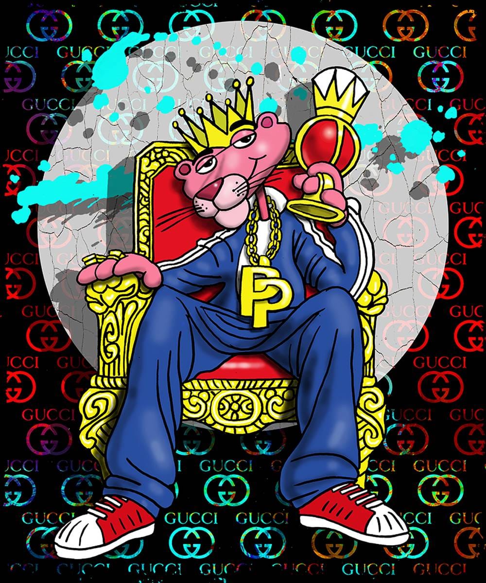 Micha Baker - The Pink King - Galerie Zimmermann und Heitmann