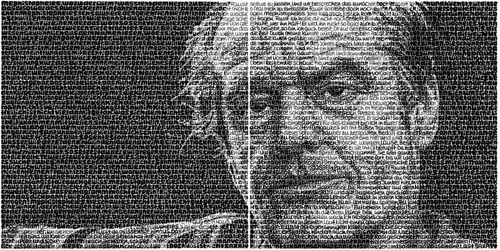 Saxa - Jack Nicholson (Mephistopheles) - Galerie Zimmermann und Heitmann